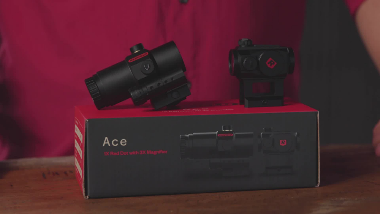 Redfield Ace Red Dot 3x Combo