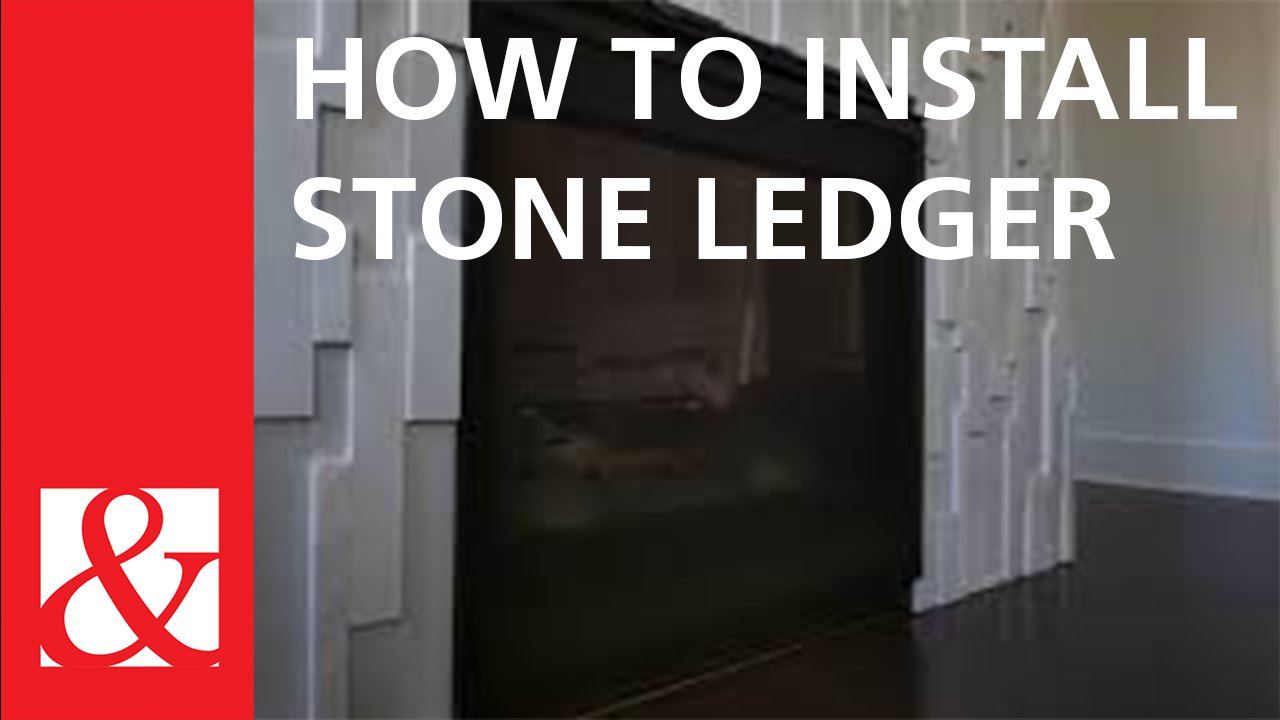 How to Install a Stone Ledger - Floor & Decor