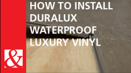 How to Install Duralux® Performance Luxury Vinyl - Floor & Decor