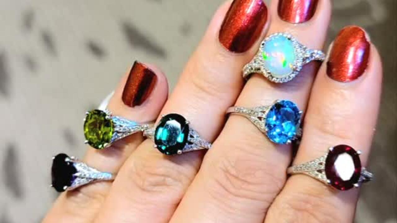 Creatable - Birthstone Rings - Jared.