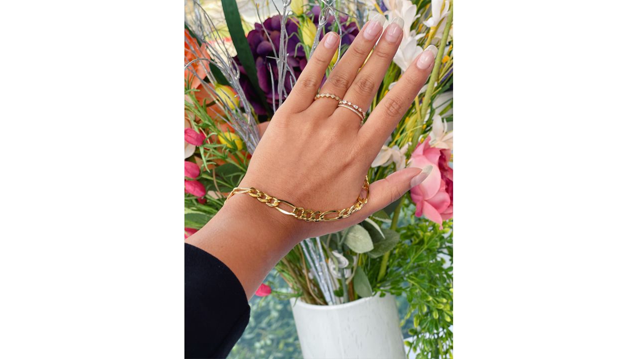 Creatable - A Classic Figaro Link Bracelet - Jared.