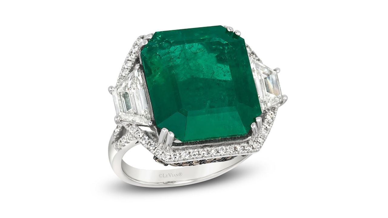 Creatable - Le Vian emerald rings - Jared.