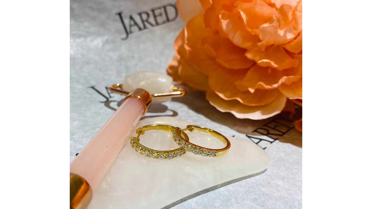Creatable - Diamond Hoops - Jared.
