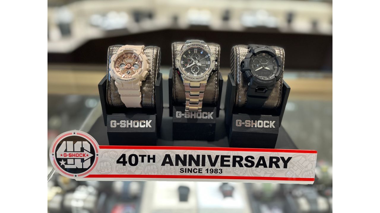 Creatable - Happy 40th Anniversary GShock! - Jared.