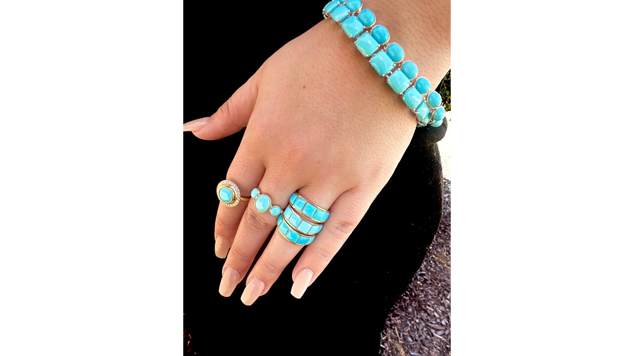Creatable - LALI Jewels Turquoise styling - Jared.