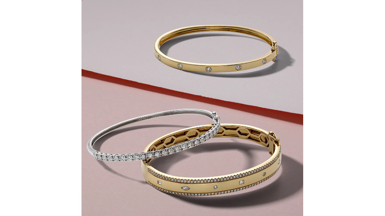 Creatable - Diamond Bangle Bracelets - Jared.