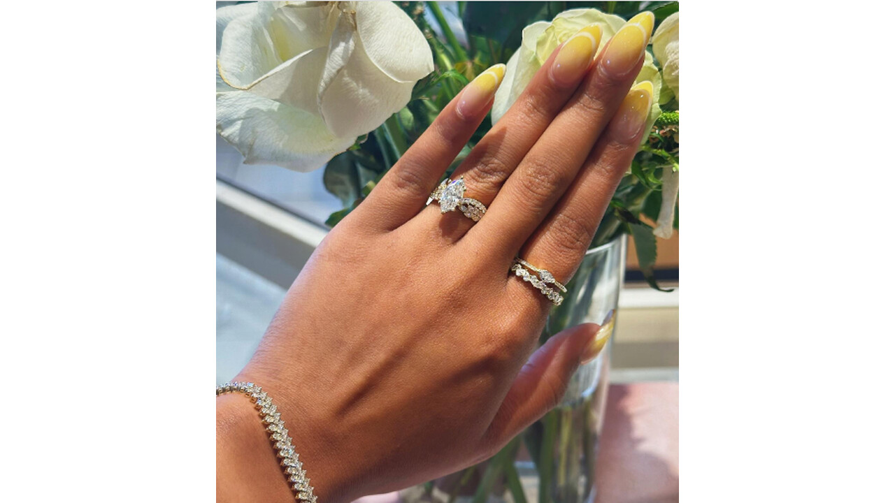 Creatable - Marquise Shape Diamond Ring - Jared.