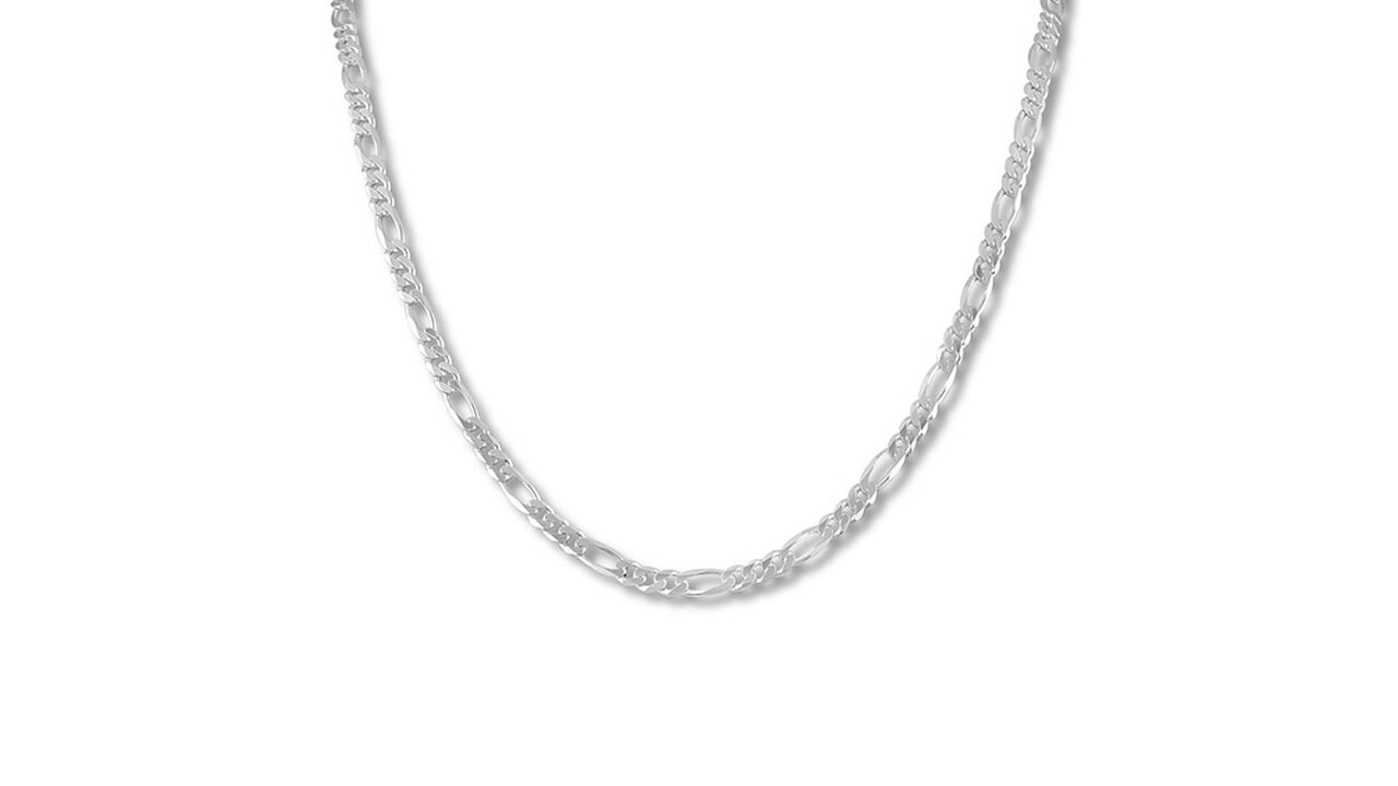 Creatable - Silver Figaro - Jared.