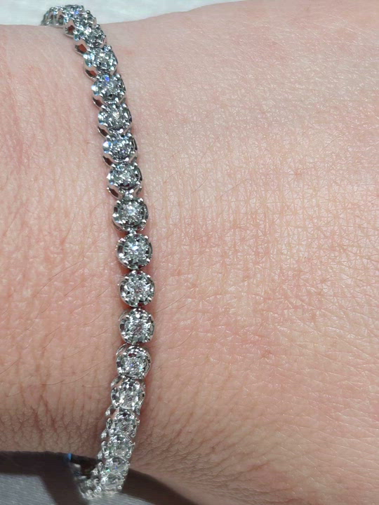 Creatable - Gold Diamond Tennis Bracelets - Jared.