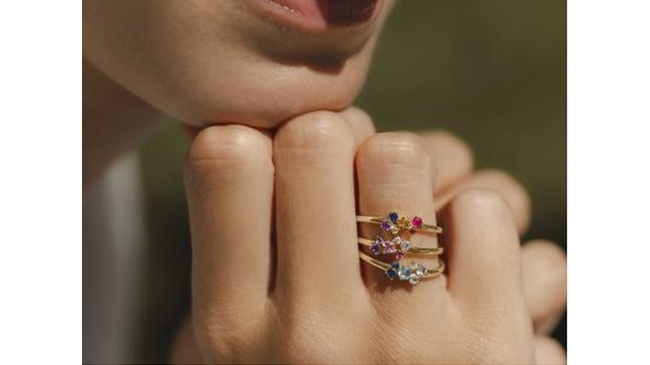 Creatable - Colored Stackable Rings - Jared.