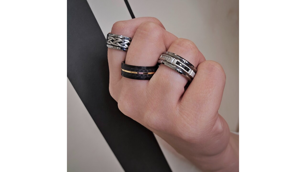 Creatable - Alternative Metal Wedding Bands - Jared.