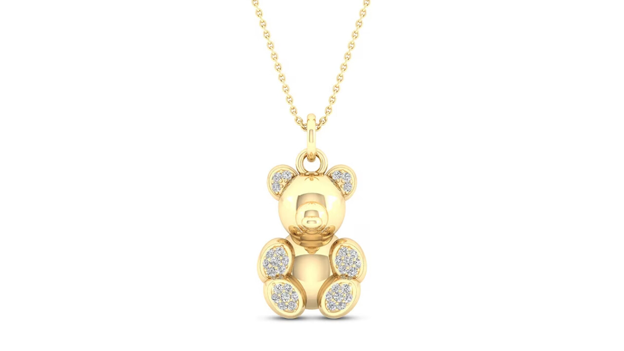 Creatable - Stocking Stuffer - Teddy Bear Necklaces - Jared.