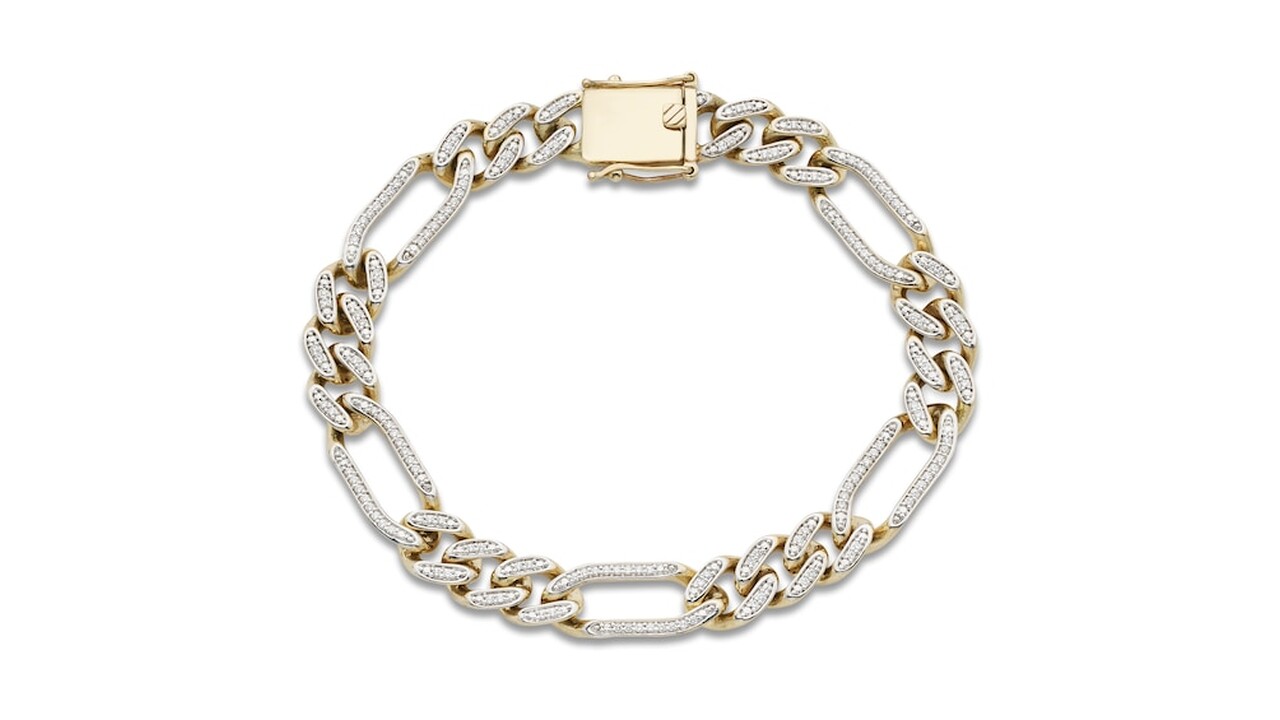 Creatable - Men's diamond bracelet - Jared.