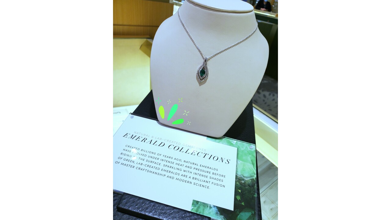 Creatable - Emerald Necklaces - Jared.