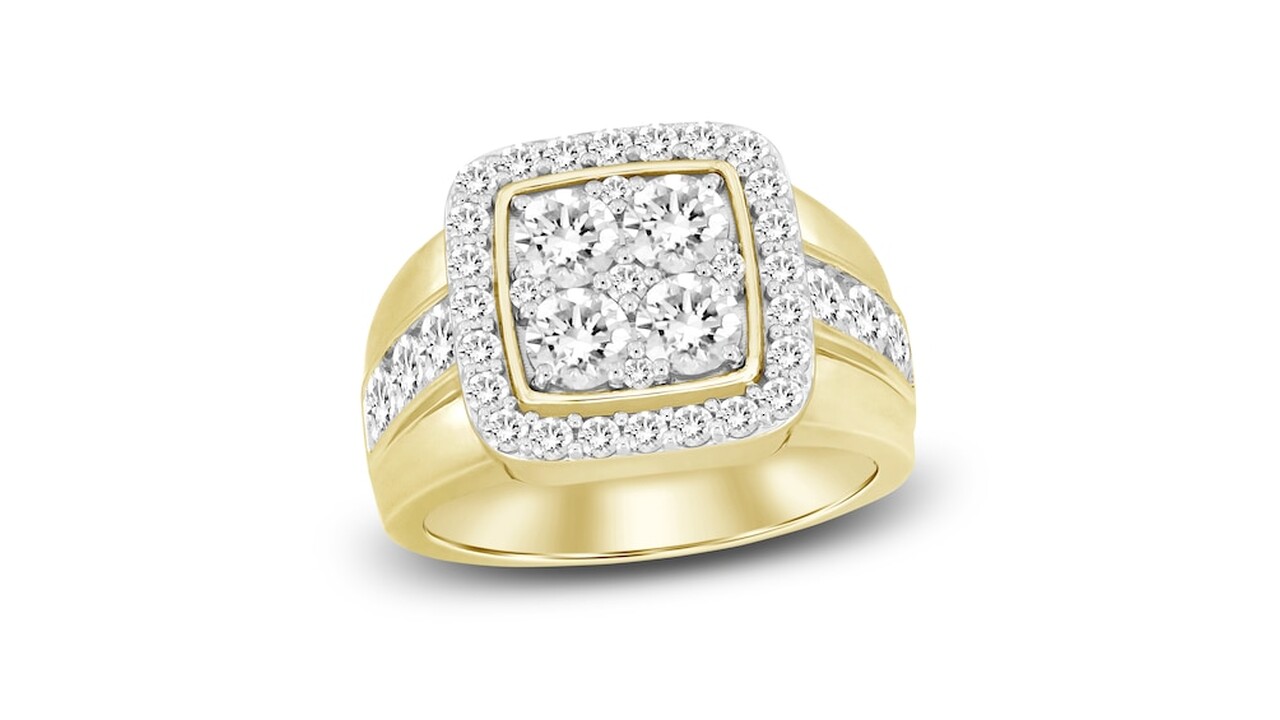 Creatable - 3ct men's ring - Jared.