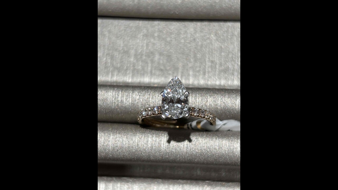 Creatable - Yellow gold diamond mounting ring - Jared.