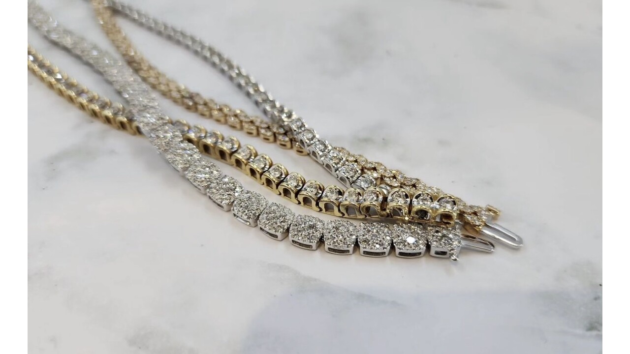 Creatable - Stunning Tennis Bracelets - Jared.