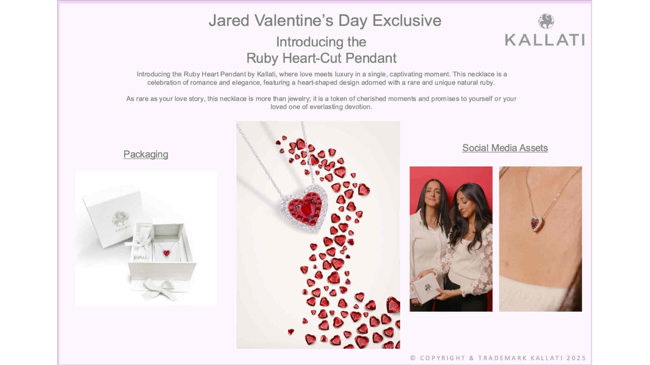 Creatable - Kallati Heart Necklace - Jared.