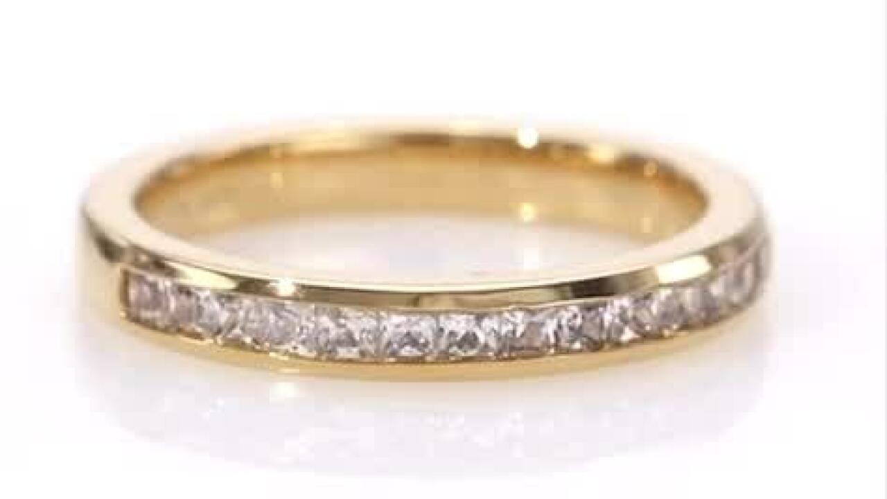 Creatable - Seal your Vow! Ladies Gold Diamond Bands! - Zales