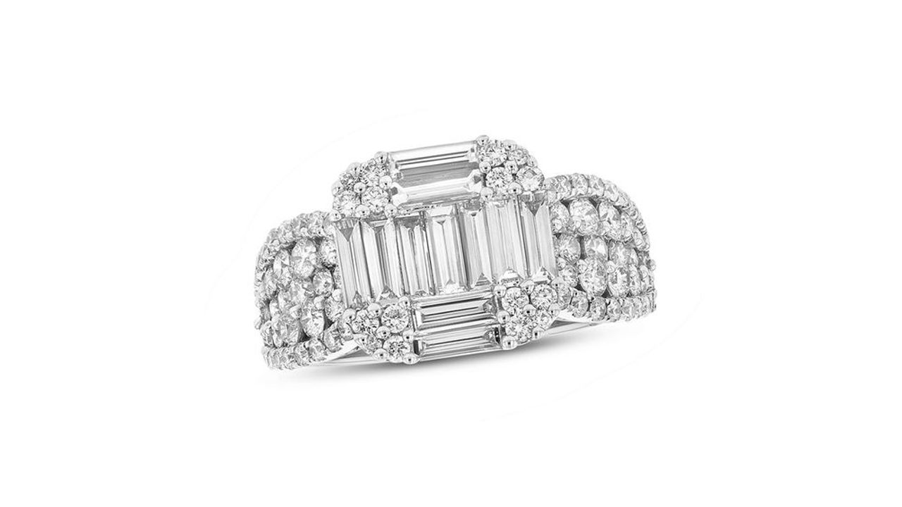 Creatable - Baguette Diamond rings - Zales