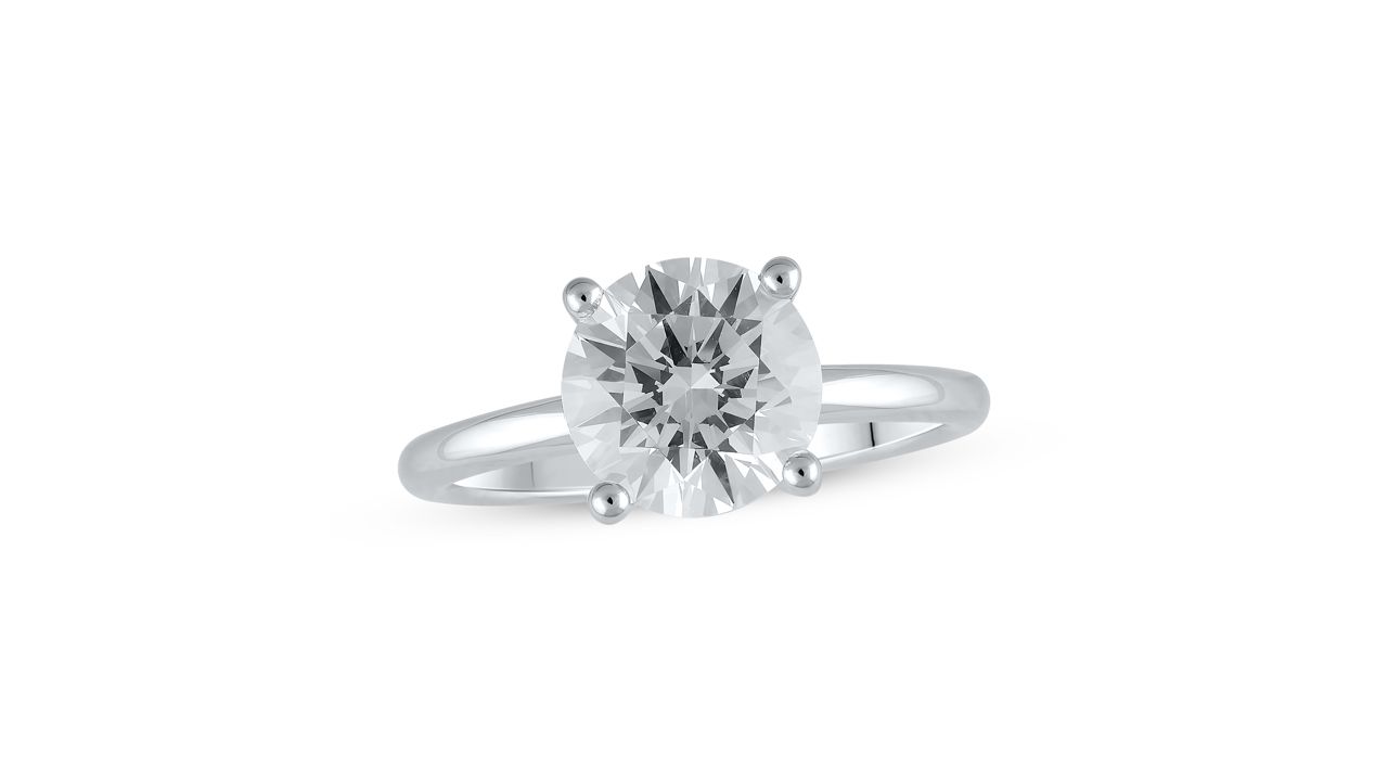 Creatable - 2.5.ct lab created round solitaire - Kay Jewelers.