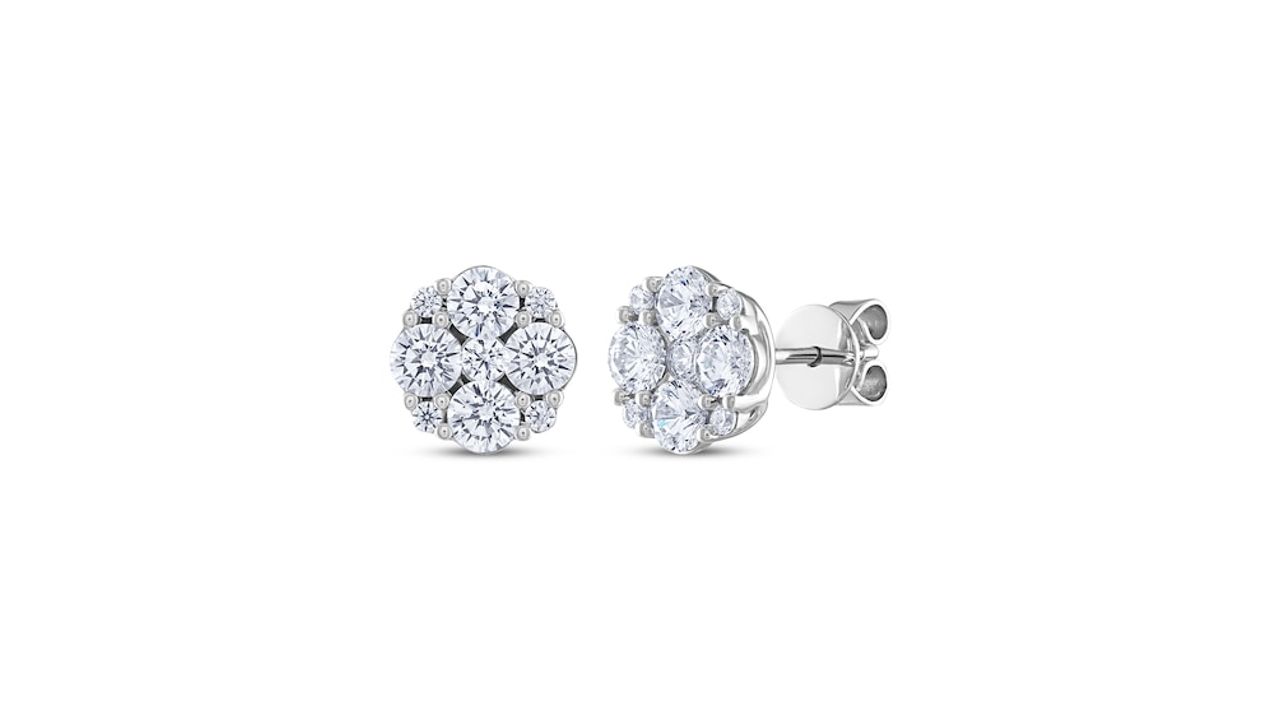 Creatable - The Leo diamond Stud earrings - Kay Jewelers.
