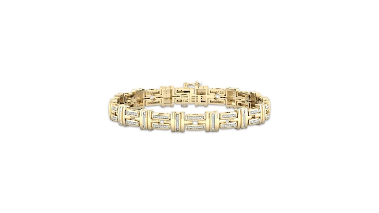 Creatable - Men's Diamond Bracelets, WOW! - Kay Jewelers.