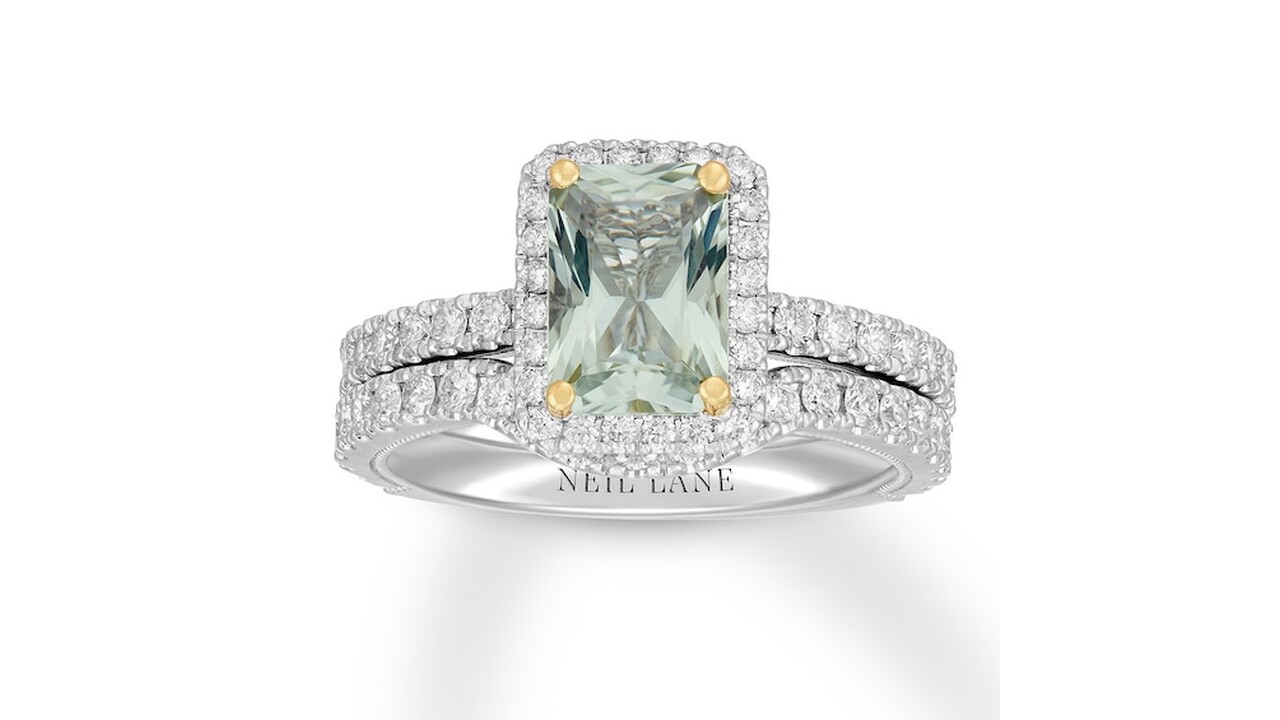 Creatable - Green Quartz Engagement Rings by Neil Lane - Kay Jewelers.