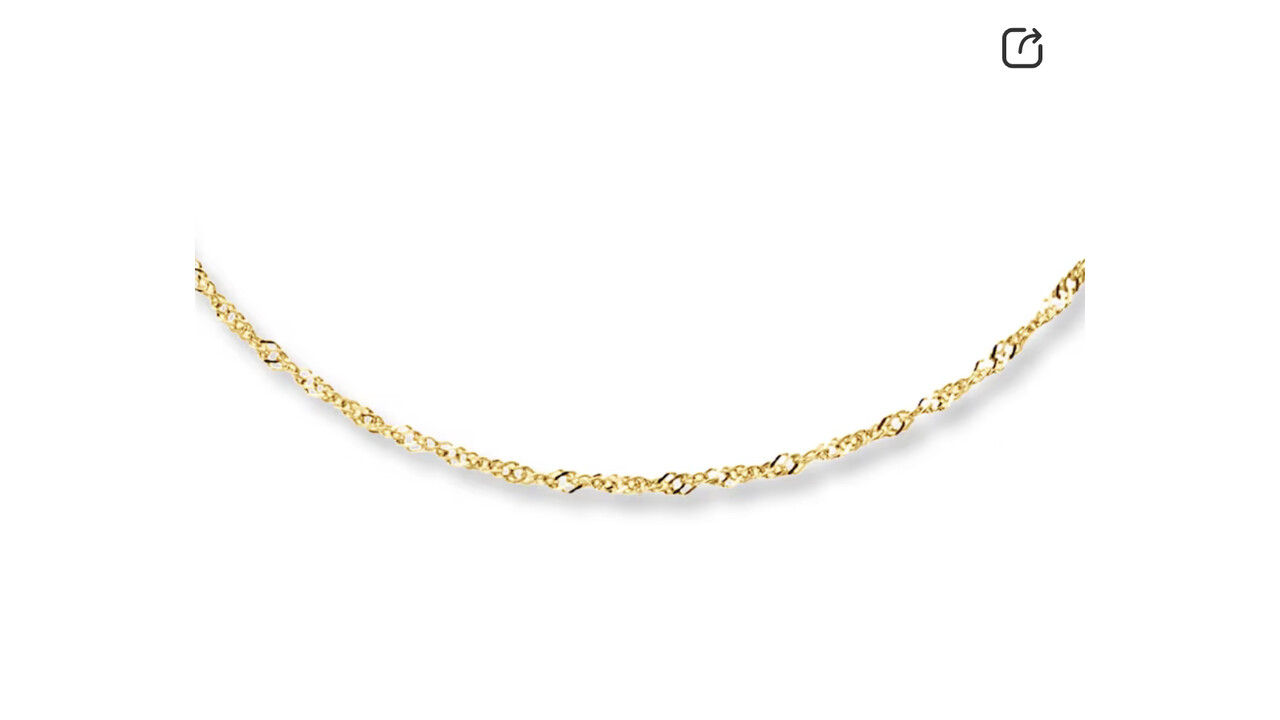 Creatable - 10K gold chain - Kay Jewelers.