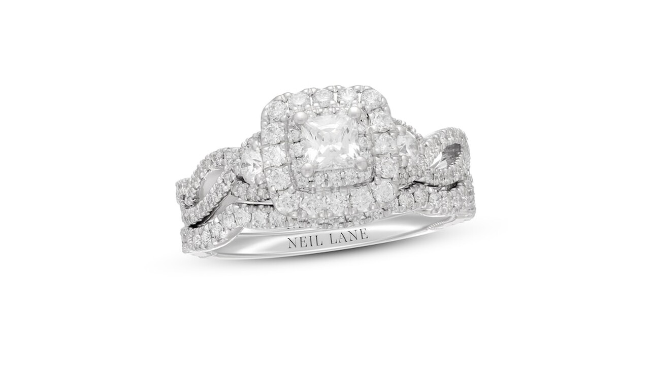 Creatable - Princess Cut Bridal Sets - Kay Jewelers.
