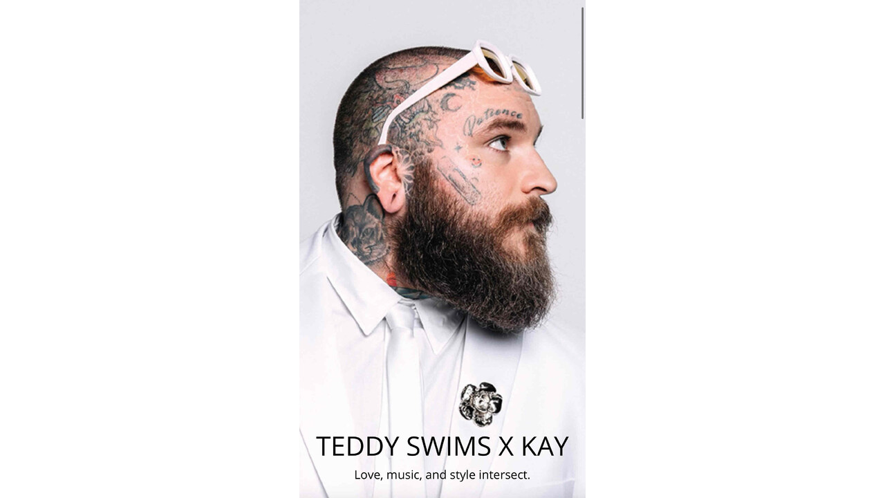 Creatable - Teddy Swims collection - Kay Jewelers.