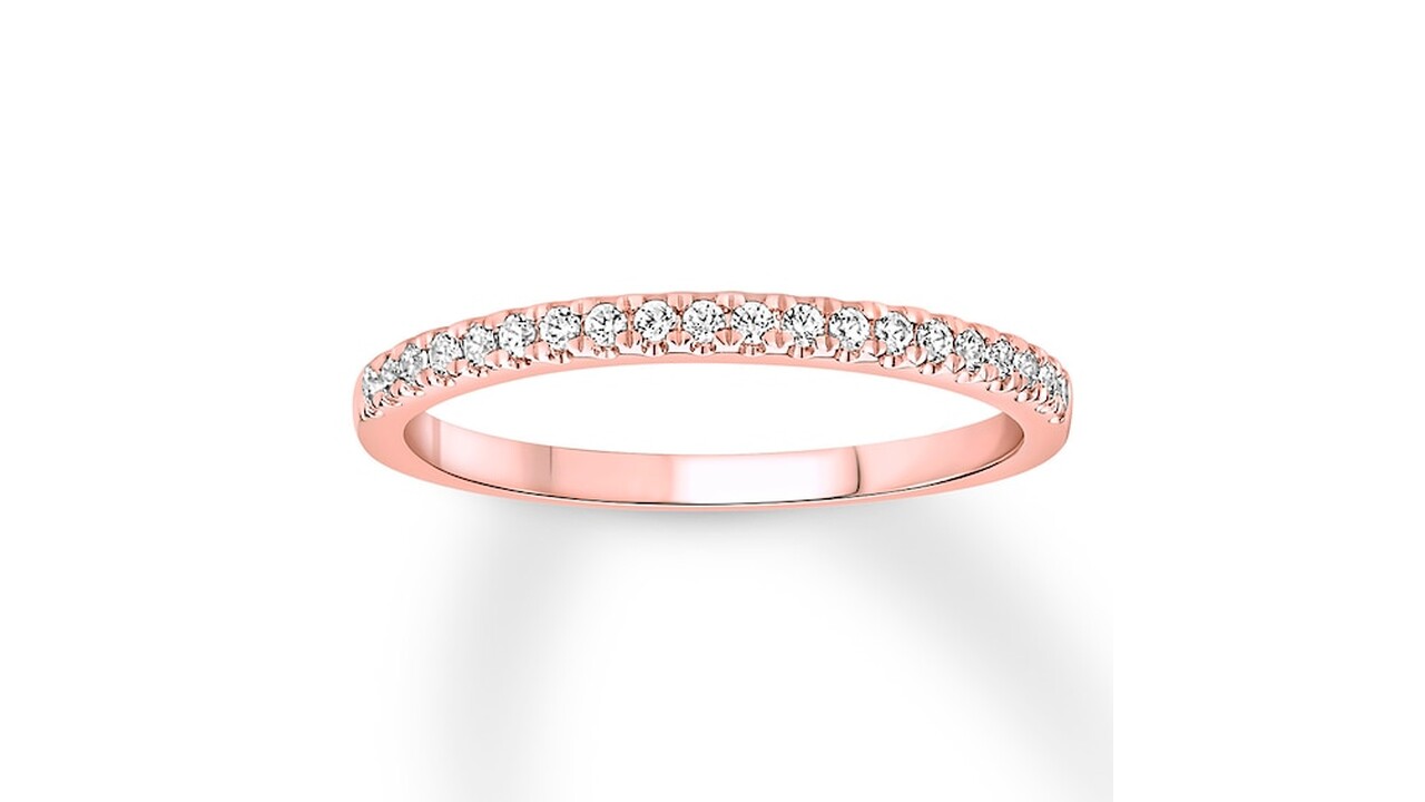 Creatable - Women's Rose Gold Wedding Bands - Kay Jewelers.