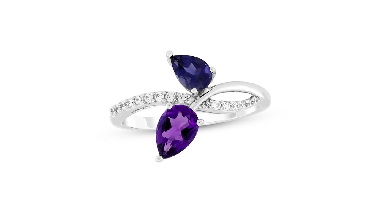 Creatable - Amethyst Pear Collection - Kay Jewelers.