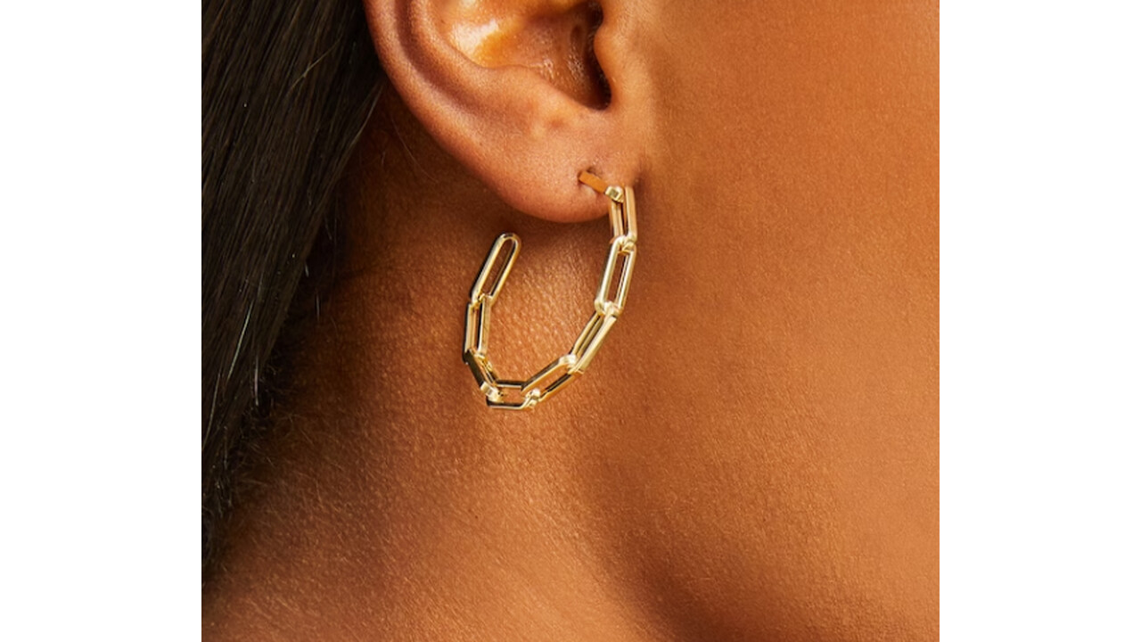 Creatable - Paperclip Earrings - Kay Jewelers.