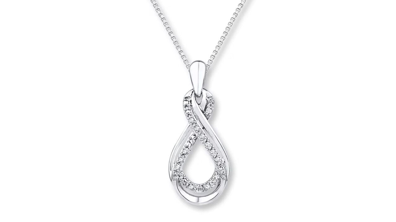 Creatable - Fashioned in Sterling Silver Necklaces - Kay Jewelers.