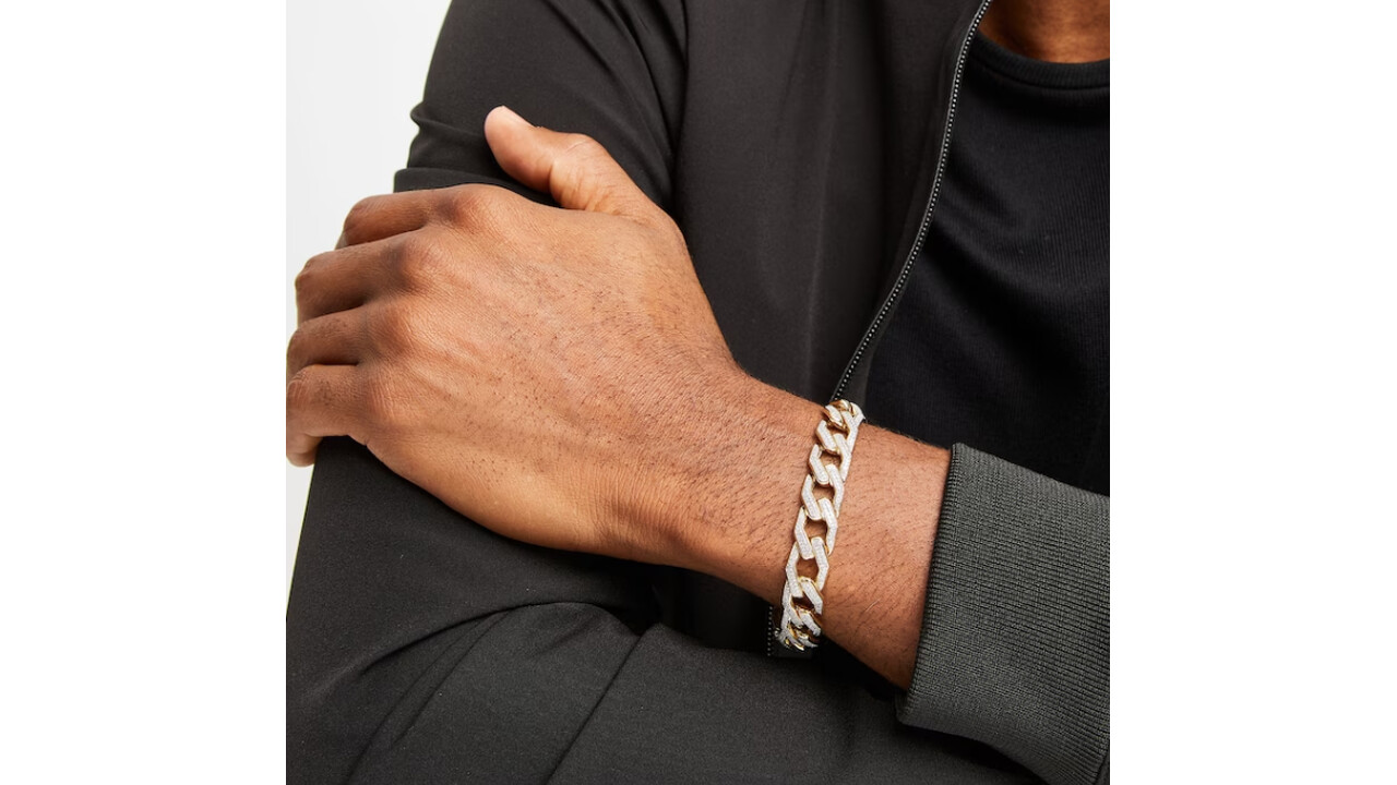 Creatable - Men's Diamond Chain Bracelets - Kay Jewelers.