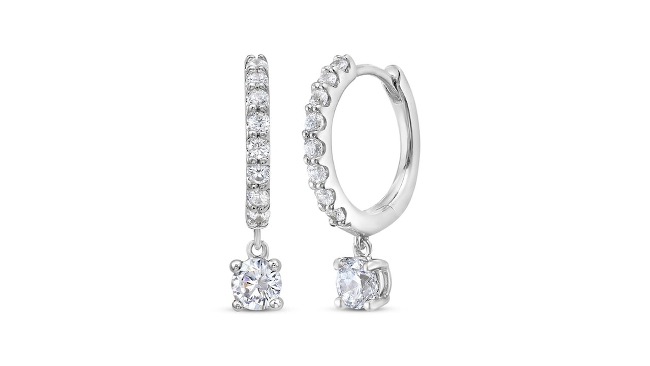 Creatable - Diamond Dangle Earrings - Kay Jewelers.