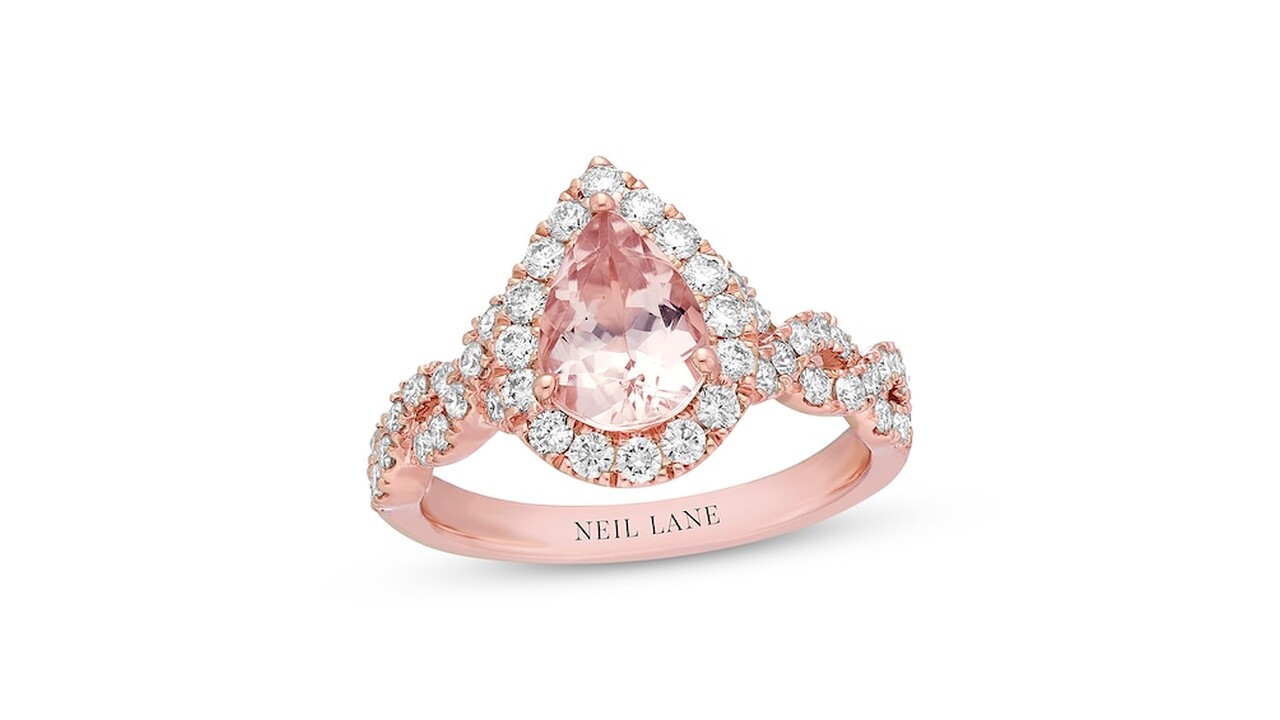 Creatable - Neil Lane Morganite Engagement Ring - Kay Jewelers.
