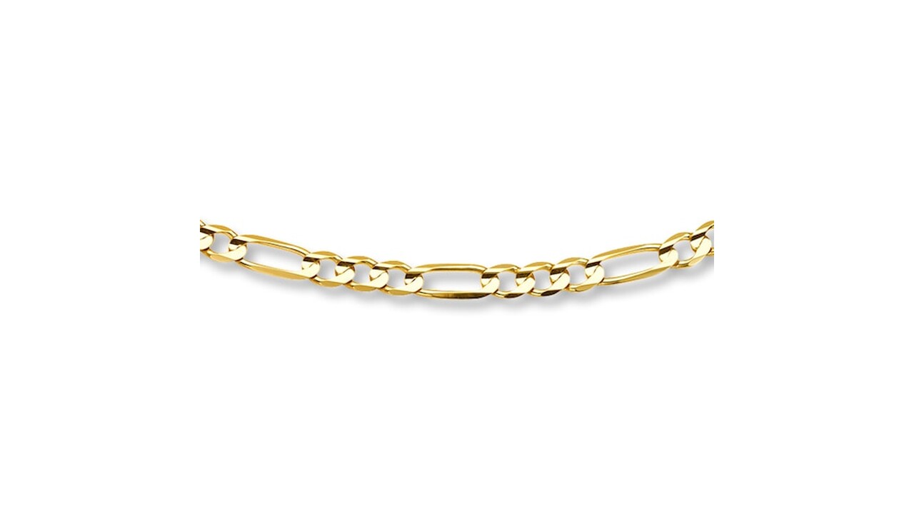 Creatable - The perfect Figaro chain - Kay Jewelers.