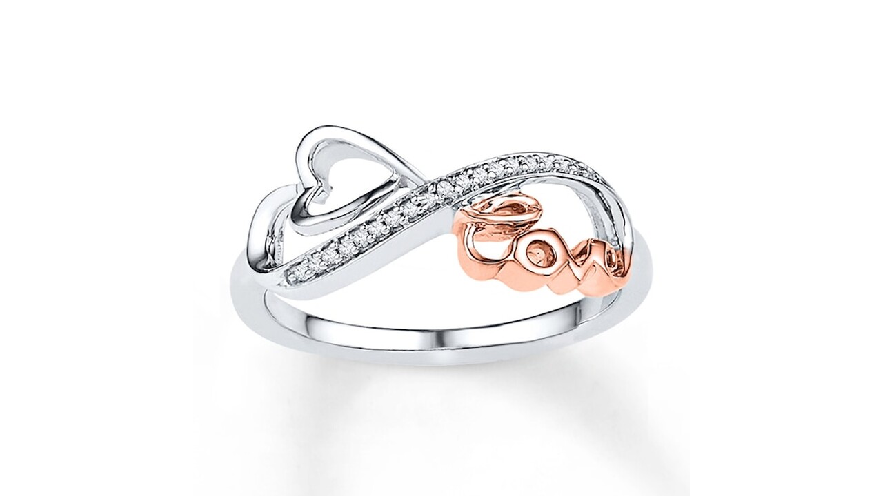 Creatable - infinity rings - Kay Jewelers.