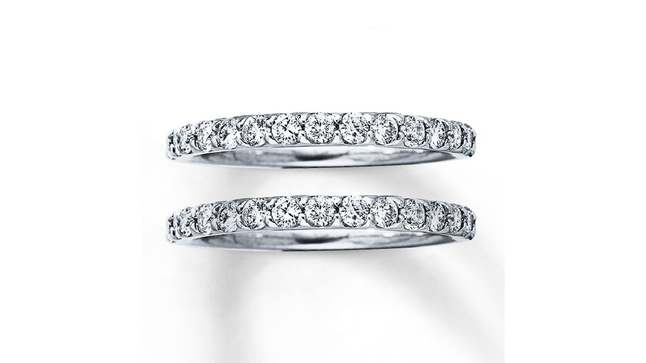 Creatable - wedding band set - Kay Jewelers.