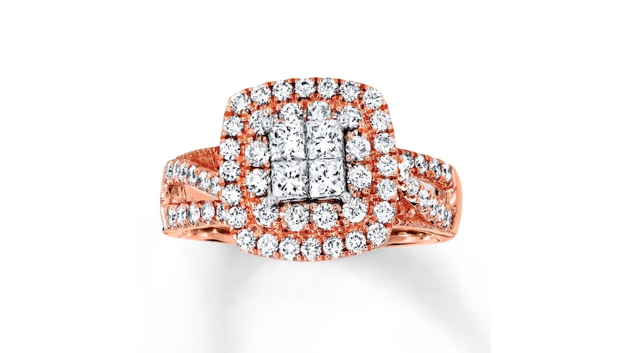 Creatable - Rose Gold Engagement Ring - Kay Jewelers.