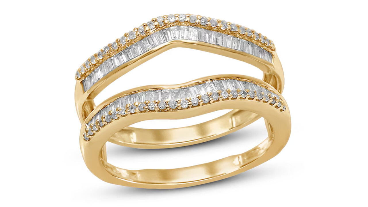Creatable - Yellow gold Diamond Enhancer - Kay Jewelers.