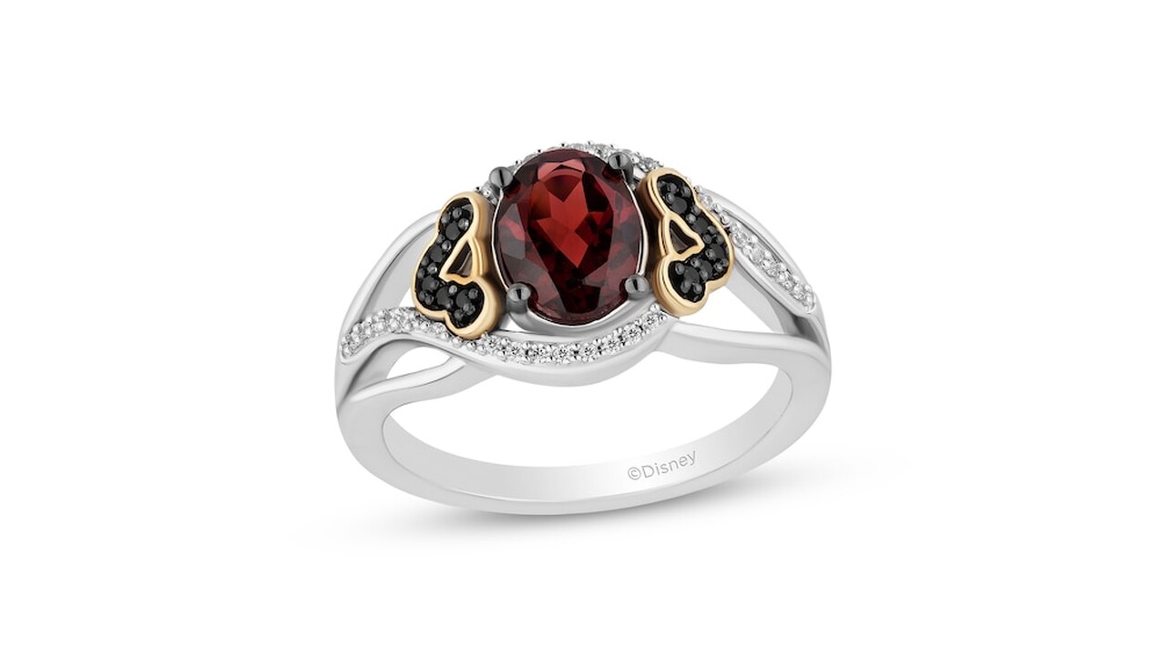 Creatable - Disney Treasures The Lion King Oval-Cut Garnet, Black ...