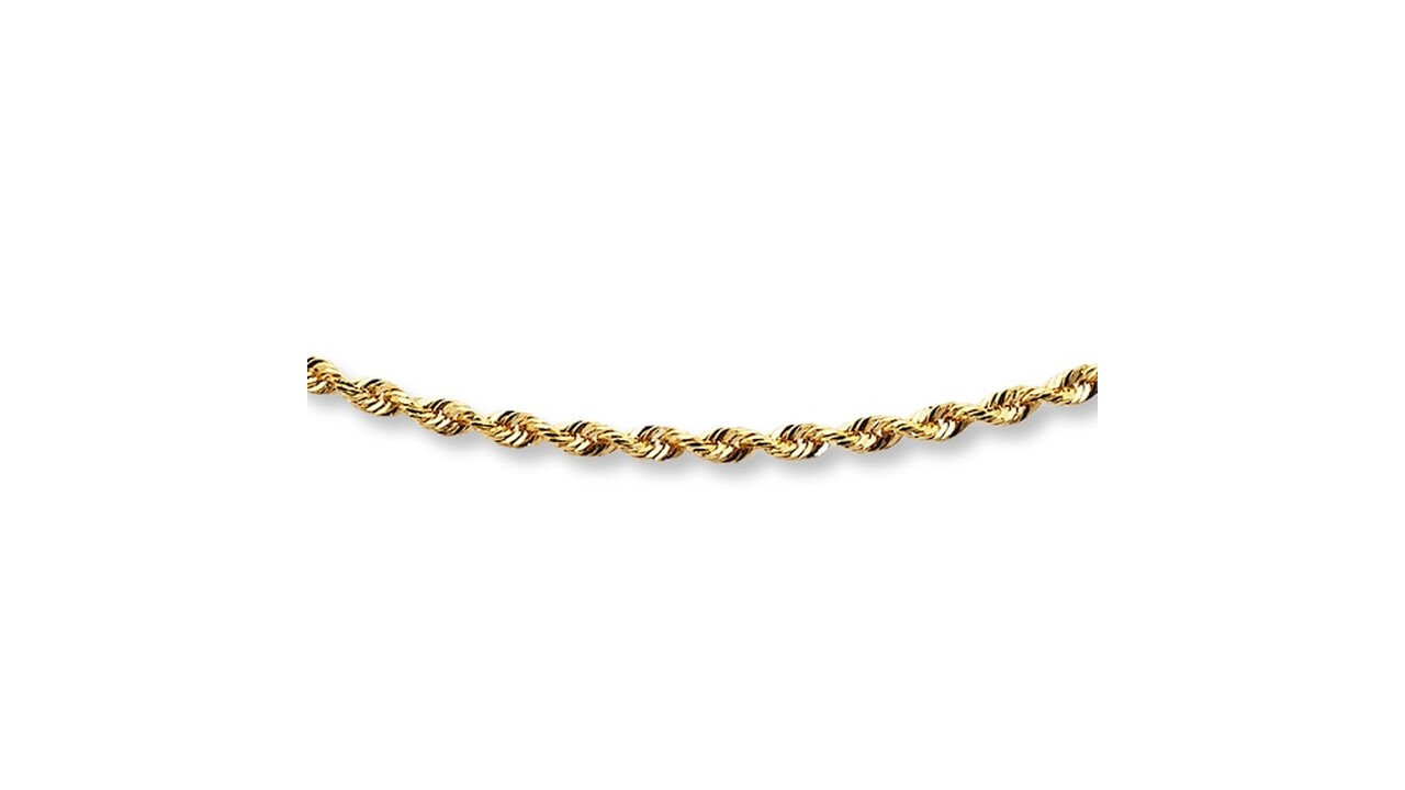 Creatable - Gold Rope Chains - 22" - Kay Jewelers.