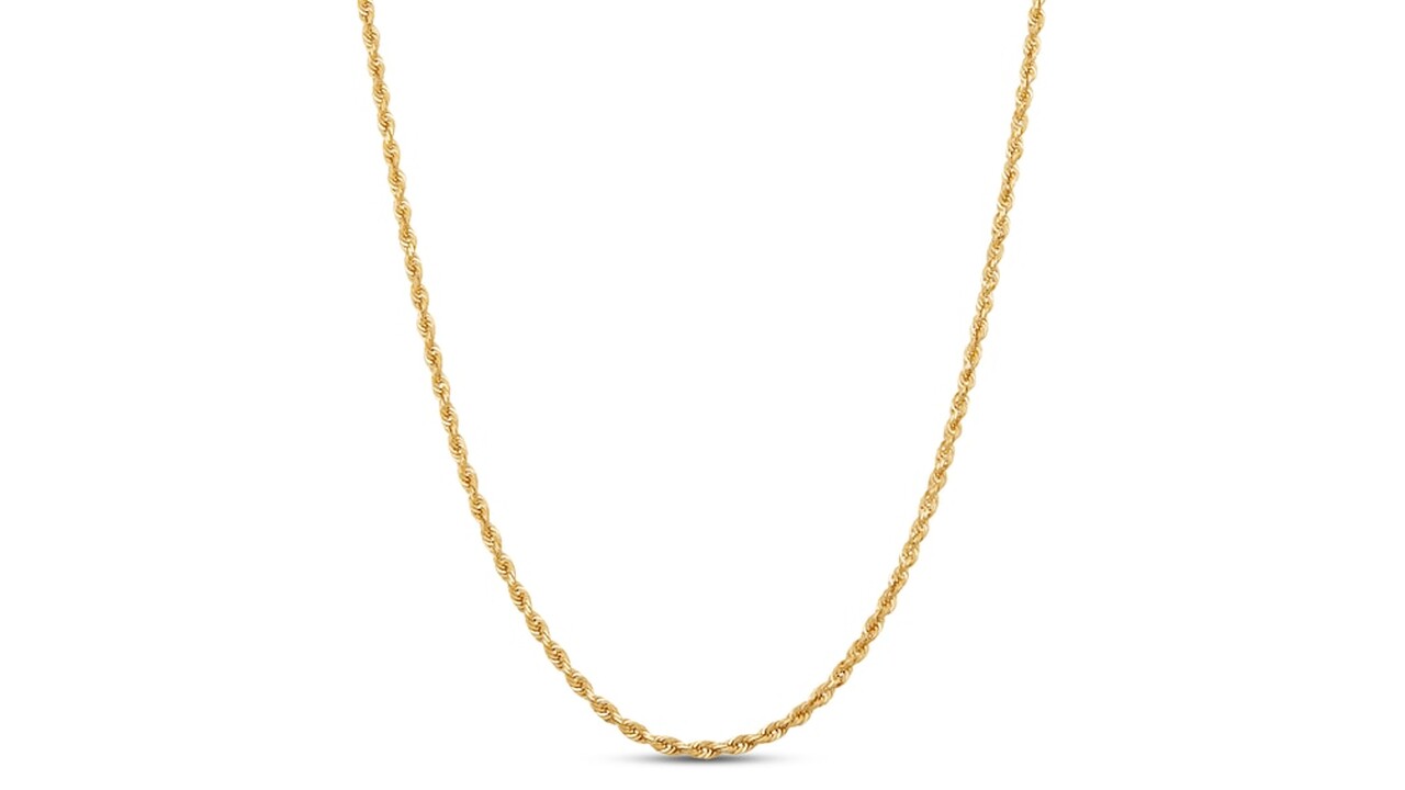 Creatable - Gold Rope Chain - Kay Jewelers.