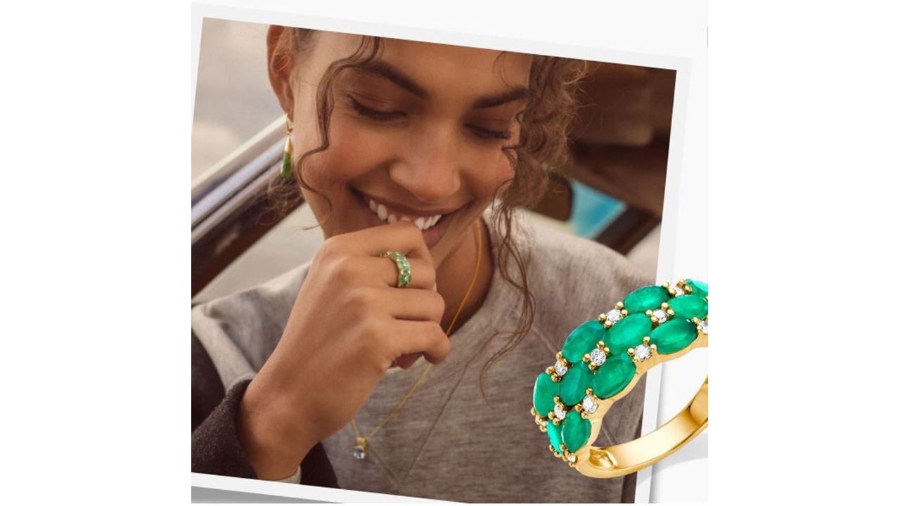 Creatable - Emerald rings! - Peoples Jewellers.