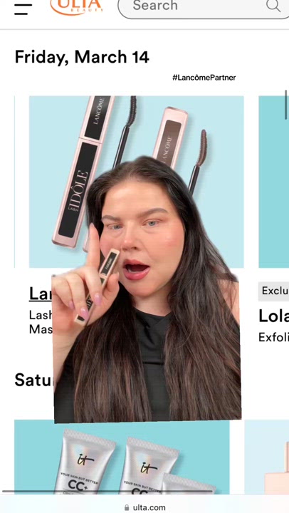 Amanda Frisch - Video: $15 Lancôme Mascara today (3/14) ONLY! 🔥