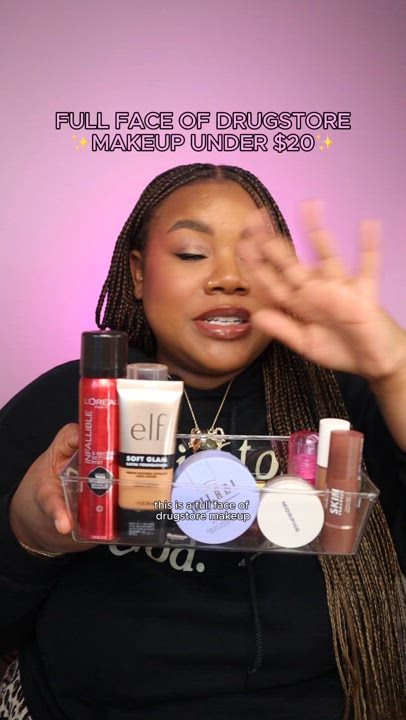 Raven Small - Video: Full Face of Drugstore makeup under $20